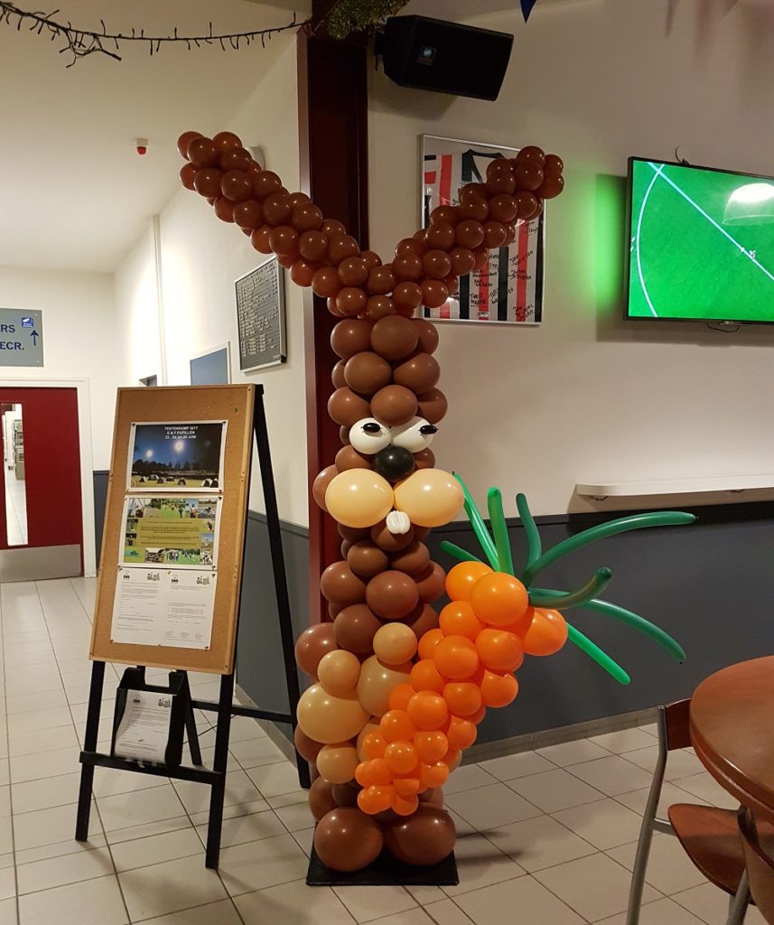 Ballonnen Paashaas - Bumble Fun | Ballondecoraties en Confetti